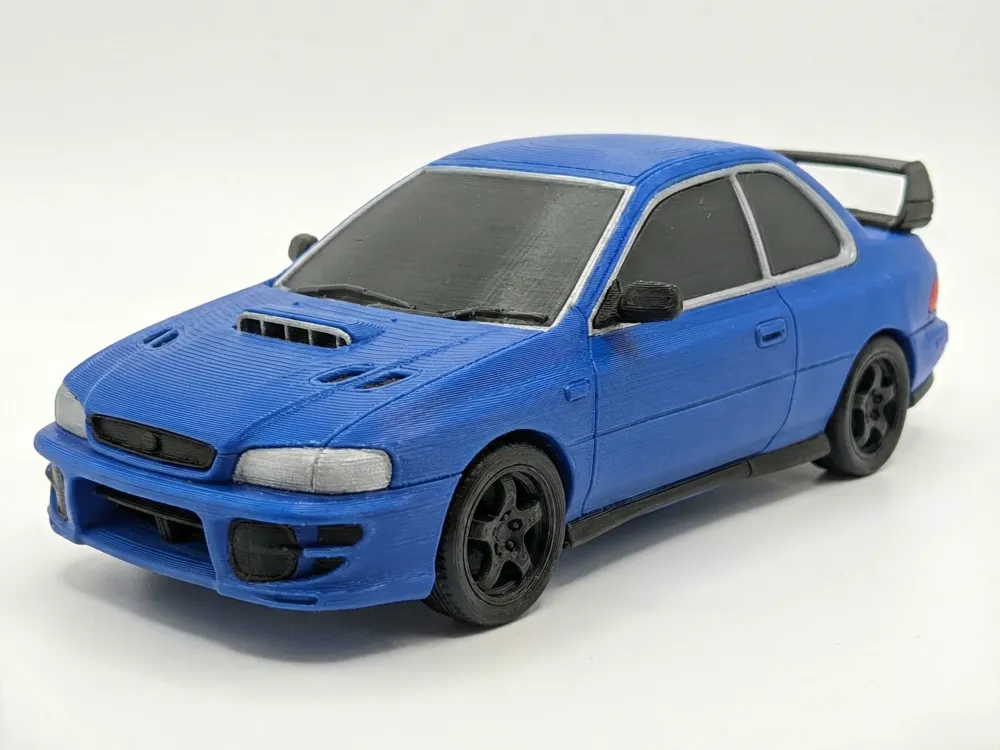 1st Gen Subaru WRX STI (Meaneye) - Free 3D Print Model - MakerWorld