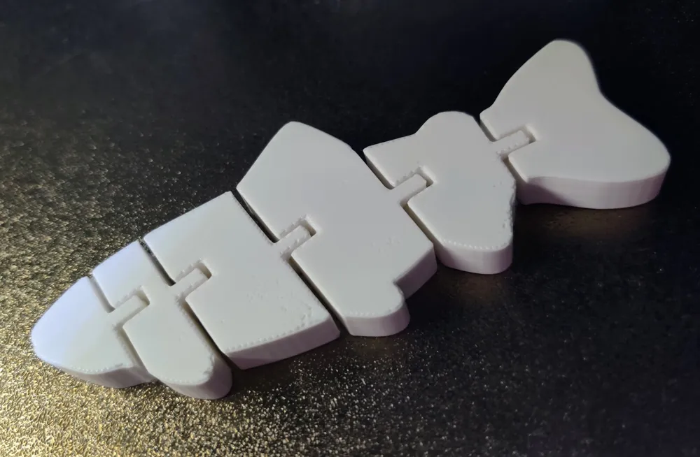 Flexi Trout-Print in Place-NO SUPPORT - Free 3D Print Model - MakerWorld