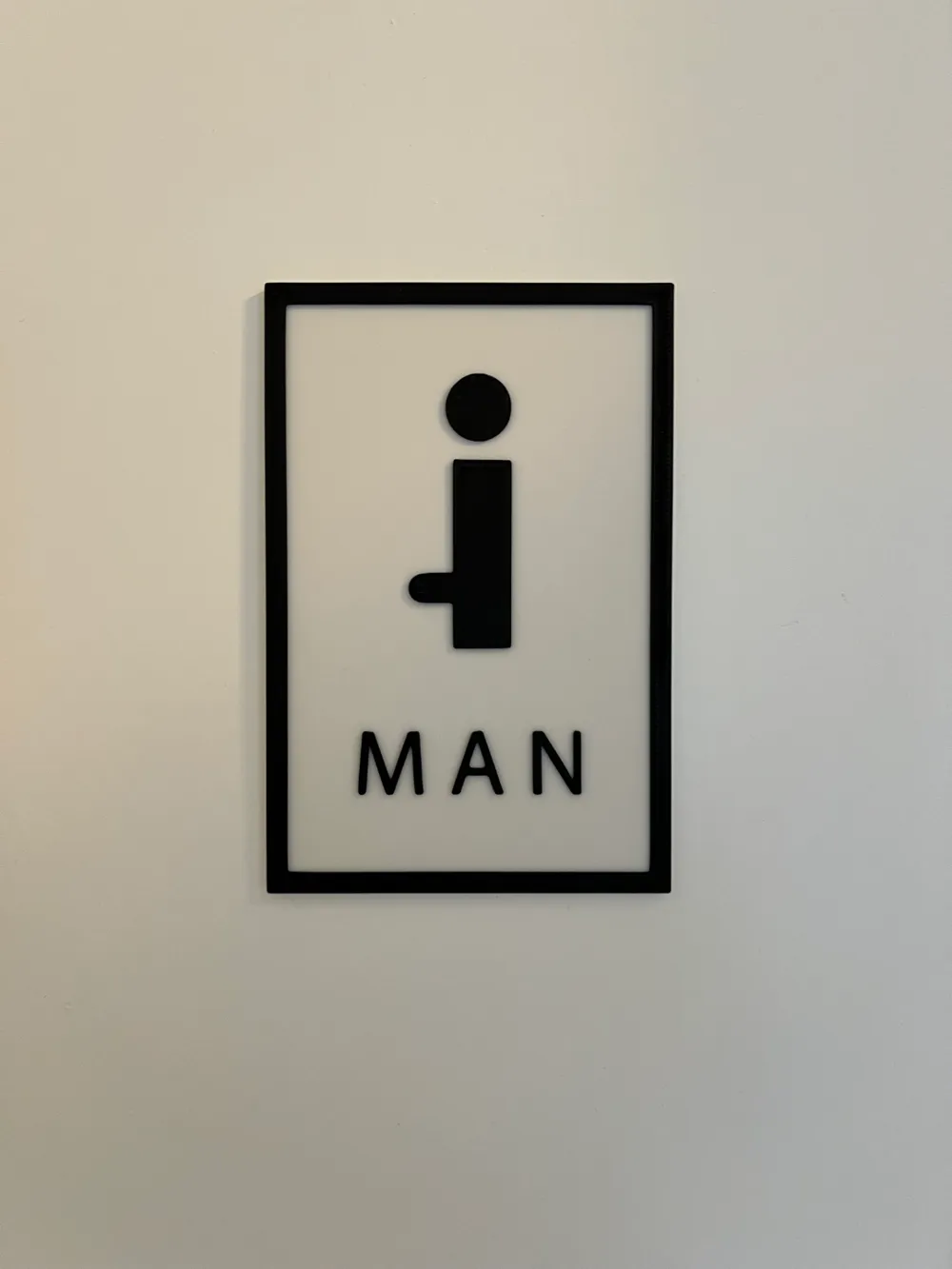 Funny Toilet Restroom Sign Man/Woman by xChrisMas - MakerWorld
