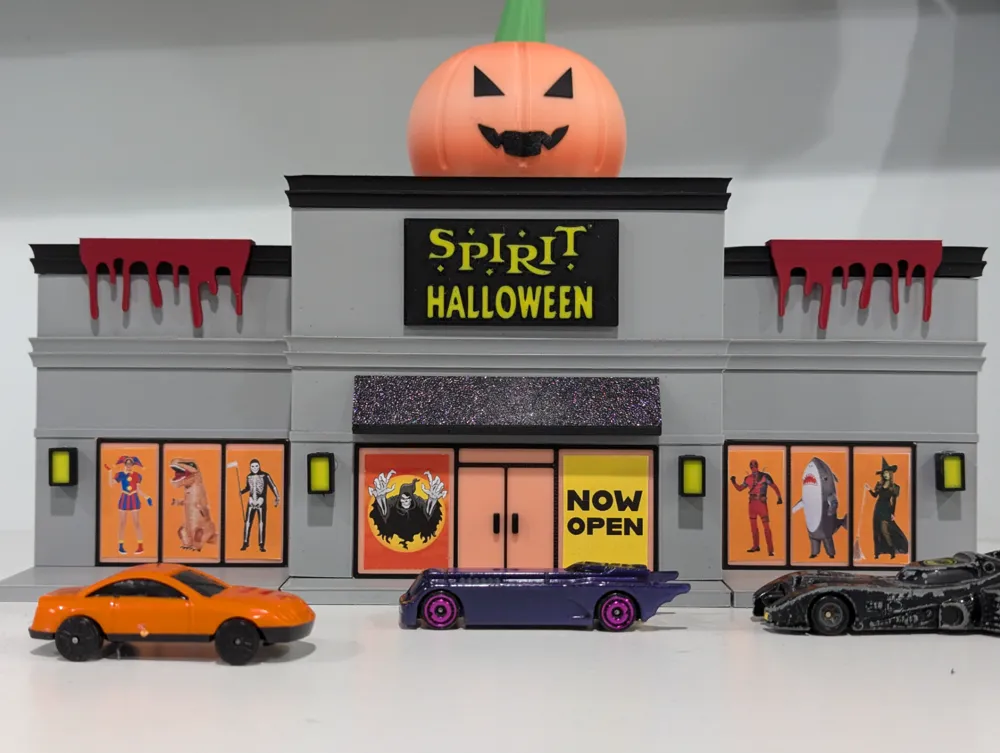 Spirit Halloween Storefront Model (1/64 Scale) by LAYRLAB MakerWorld ...