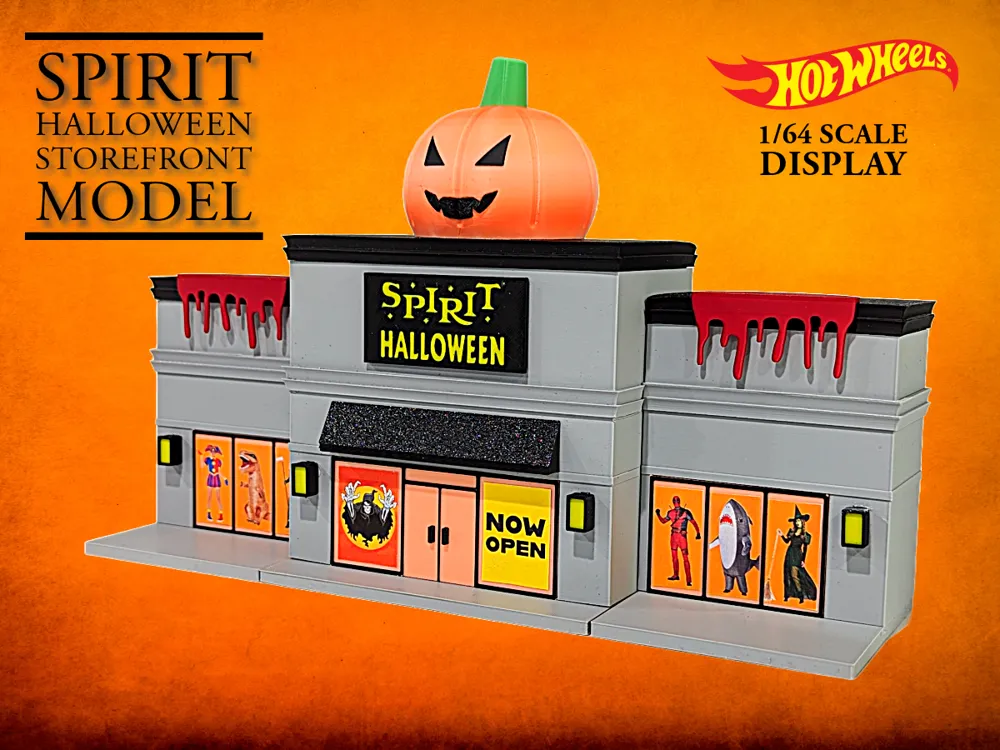 Spirit Halloween Storefront Model (1/64 Scale) by LAYRLAB MakerWorld ...