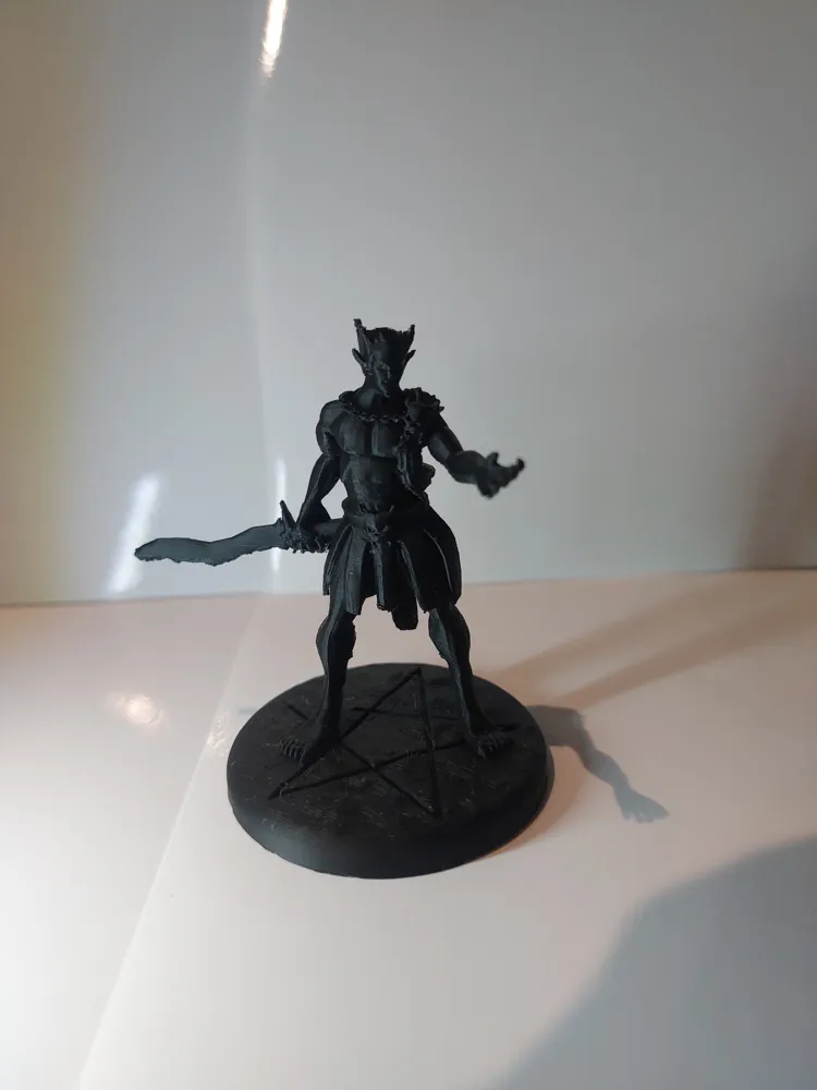 Graz'zt Demon Prince of Pleasure - D&D Mini Remixed by dungeons and ...