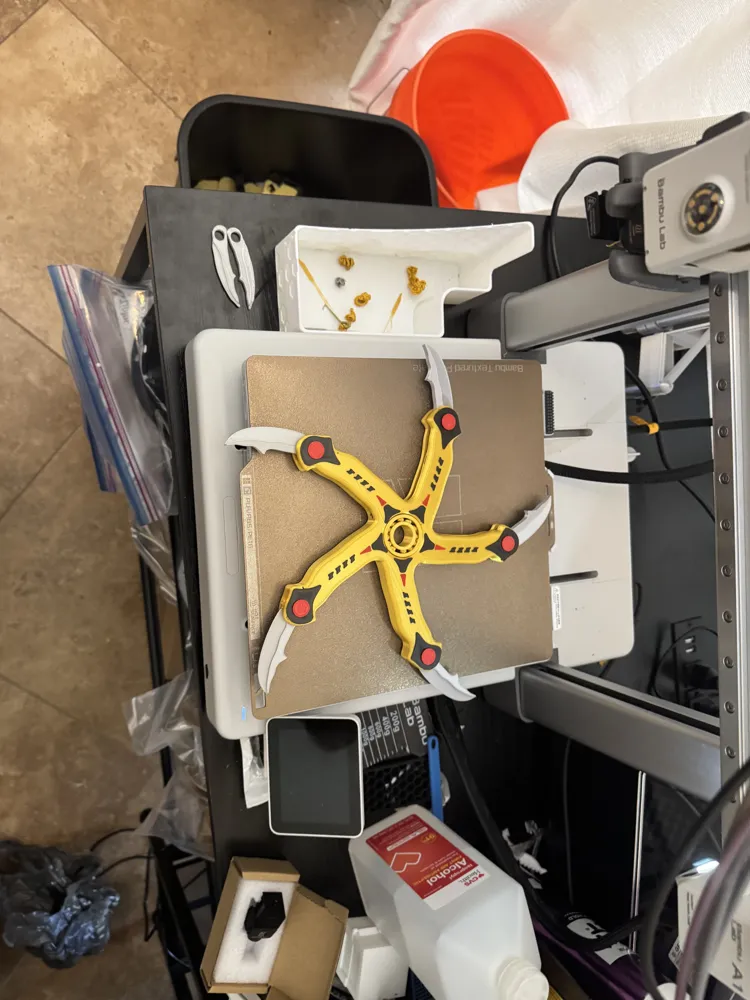 Glaive 2.0 with foldable Blades from Krull - Free 3D Print Model ...