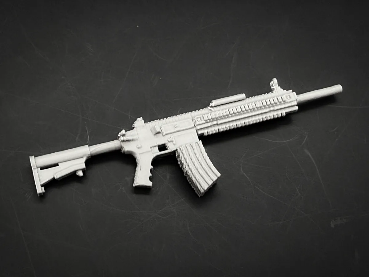FN SCAR Assault Rifle - Free 3D Print Model - MakerWorld