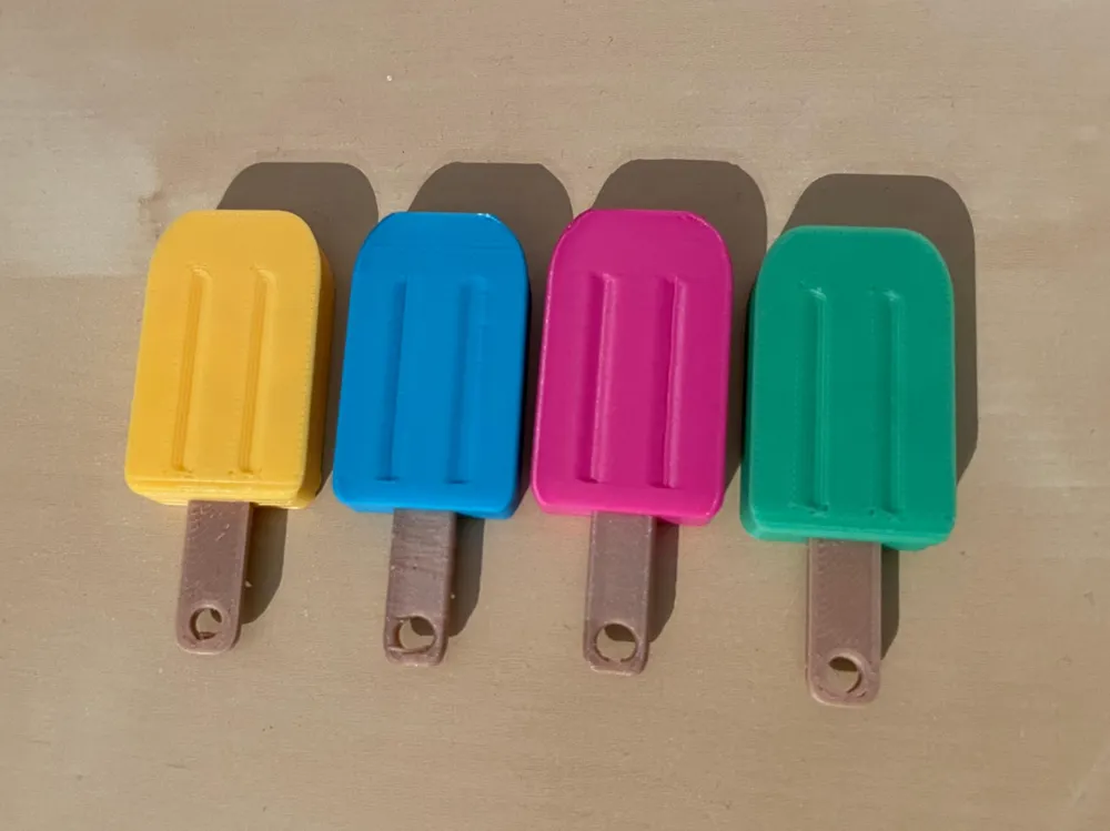 Small Popsicle Keychain by FelixS - MakerWorld