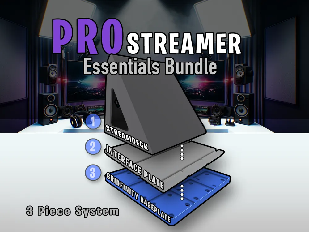Pro Streamer BEACN MIX CREATE Control Panel by K2_Kevin MakerWorld ...