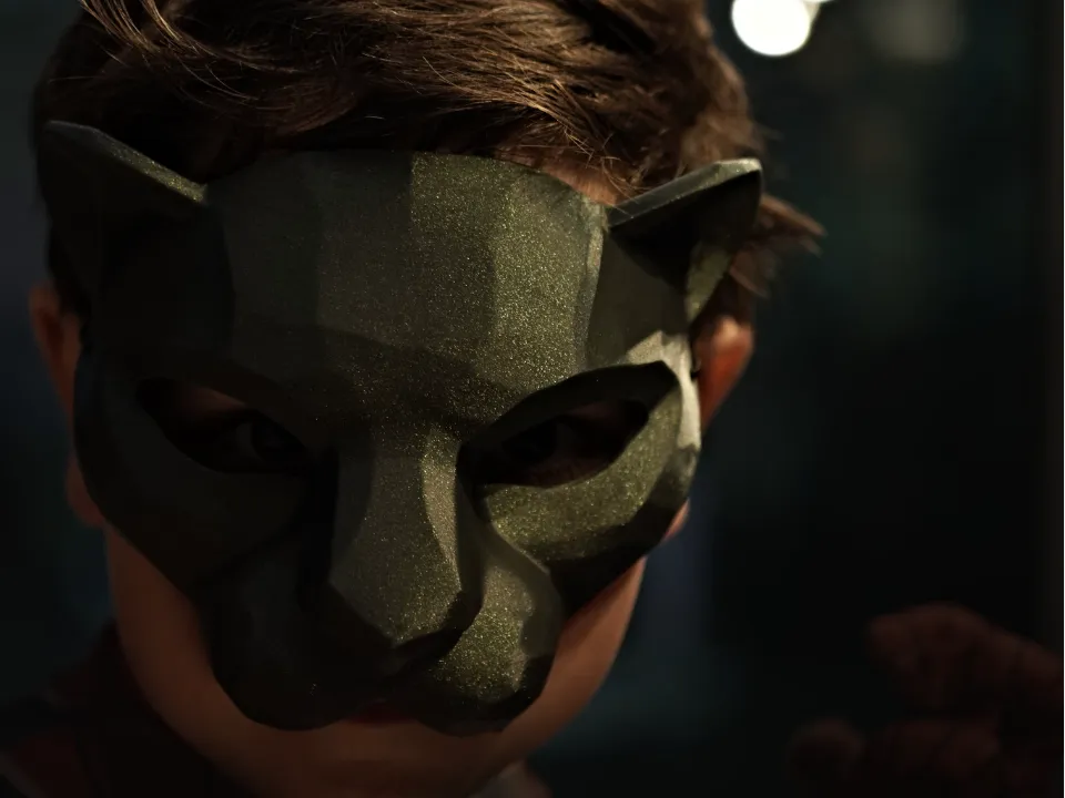 Puma Eye Mask - Free 3D Print Model - MakerWorld