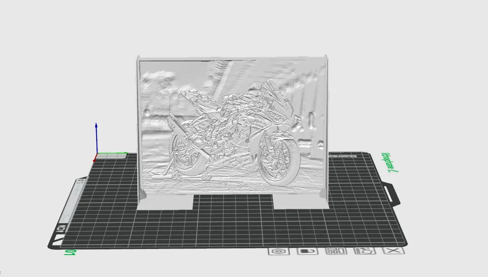 Cbr 1000 rr Lithophane - Free 3D Print Model - MakerWorld