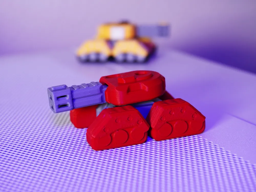 Helios Tank - Mini Model Kit - Free 3D Print Model - MakerWorld