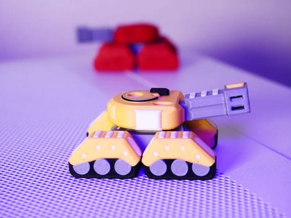 Helios Tank - Mini Model Kit - Free 3D Print Model - MakerWorld