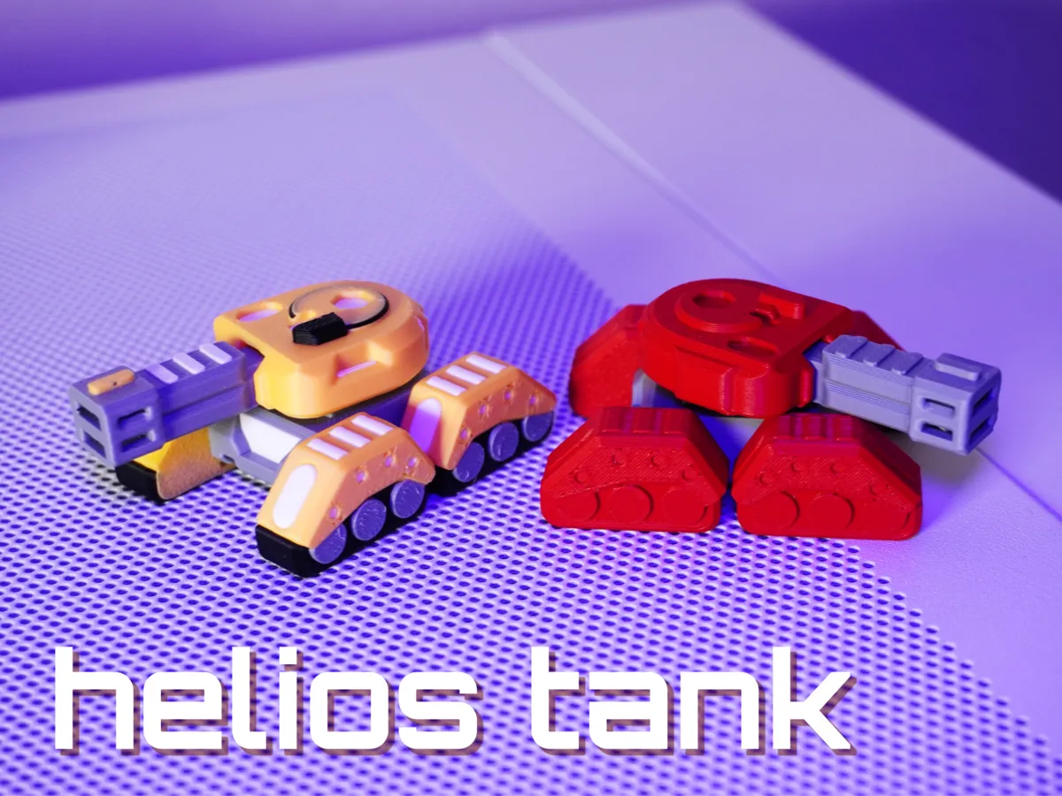 Helios Tank - Mini Model Kit - Free 3D Print Model - MakerWorld