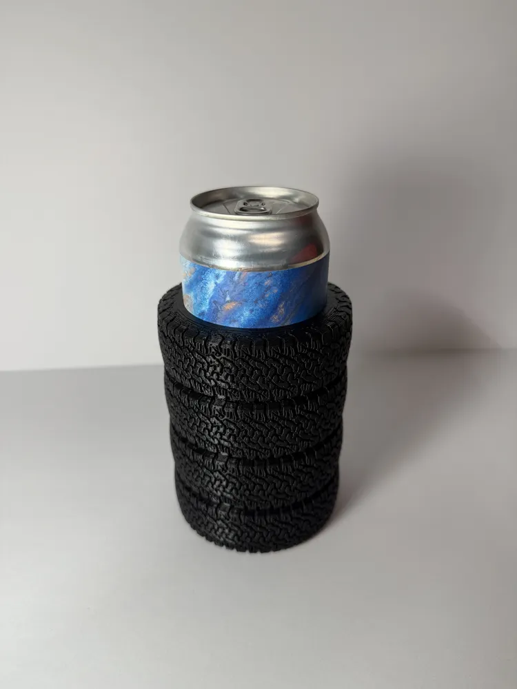 KO2 Tire Koozie by Layer Slayer MakerWorld: Download Free 3D Models
