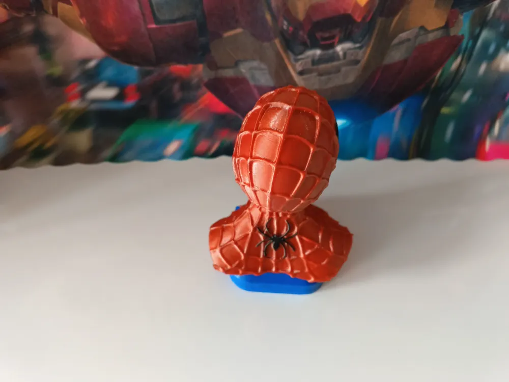 Spider-Man Bust - Free 3D Print Model - MakerWorld