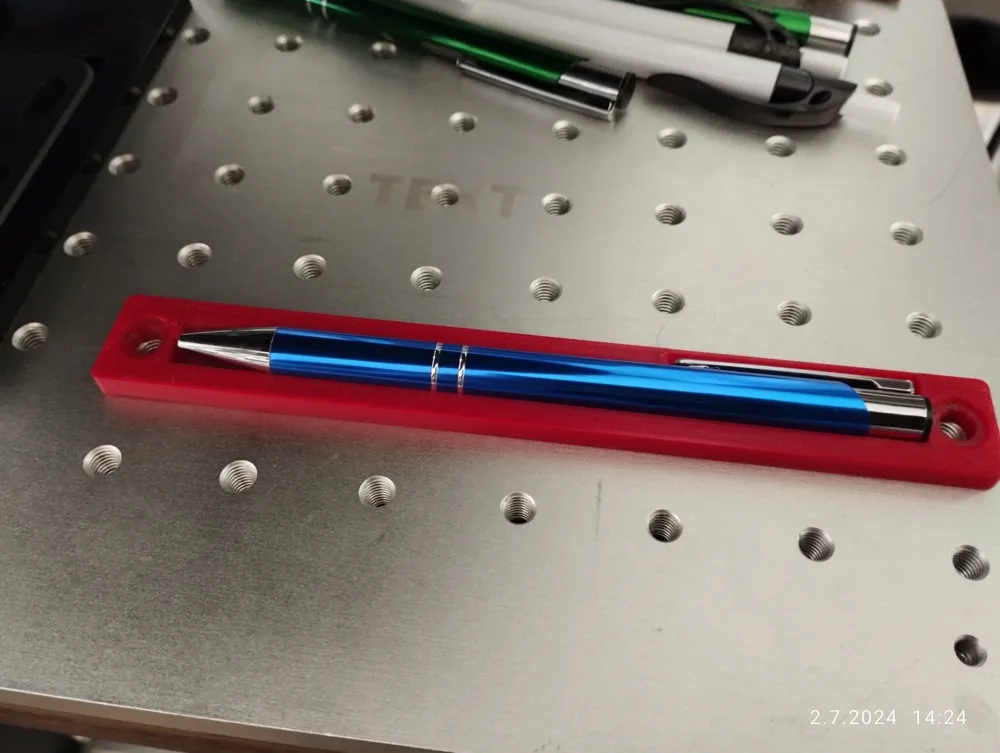 Pen jig for fiber laser by michaldoubek1993 - MakerWorld