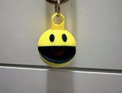 Pac Man Keychain by TomLab3D - MakerWorld