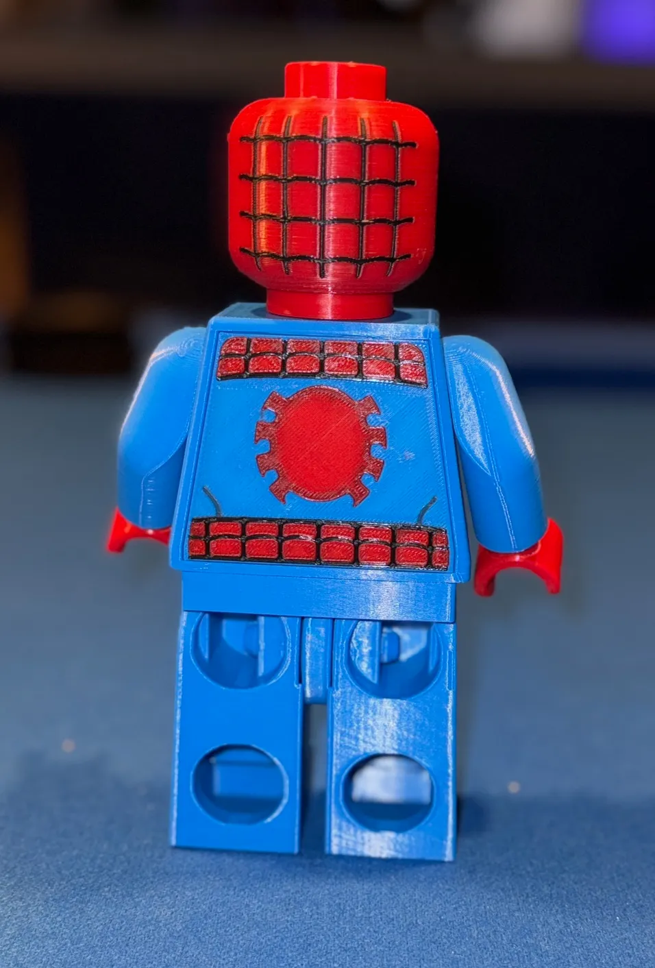 Mega-Sized Spiderman Mini-Figure (5:1 Scale) Remixed by BrickDreams ...