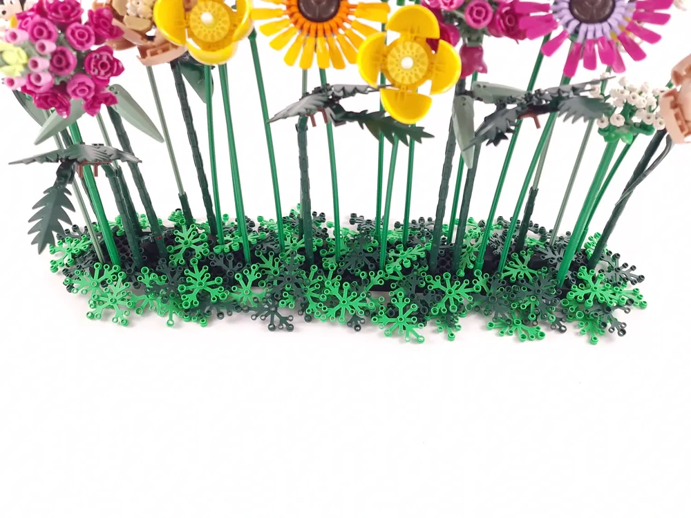 Flower Holder System compatible with Legos Bouquet - Free 3D Print ...