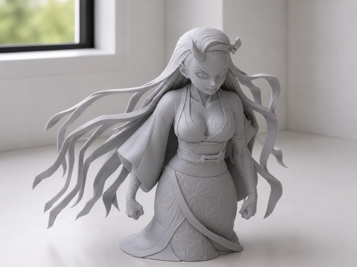 Nezuko Kamado Inspired Bust | Demon Slayer Display - Free 3D Print ...