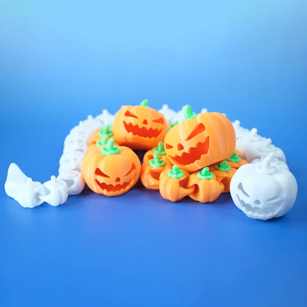 Flexi Pumpkin Snake Articulated by voxo3d MakerWorld: Download Free 3D ...
