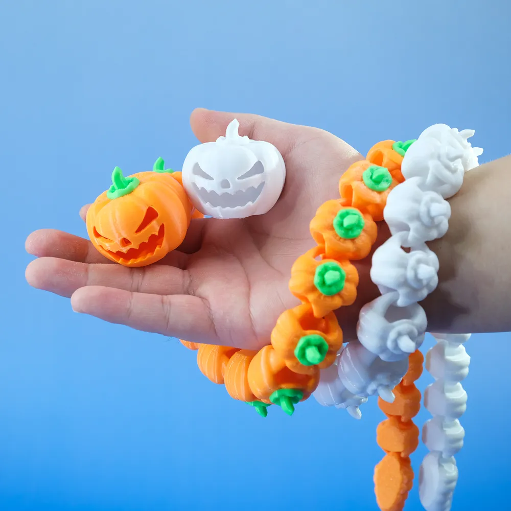 Flexi Pumpkin Snake Articulated by voxo3d MakerWorld: Download Free 3D ...