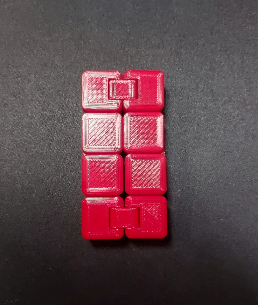 Infinity Cube V2 - Enhanced Hinges by VertexVanguard - MakerWorld