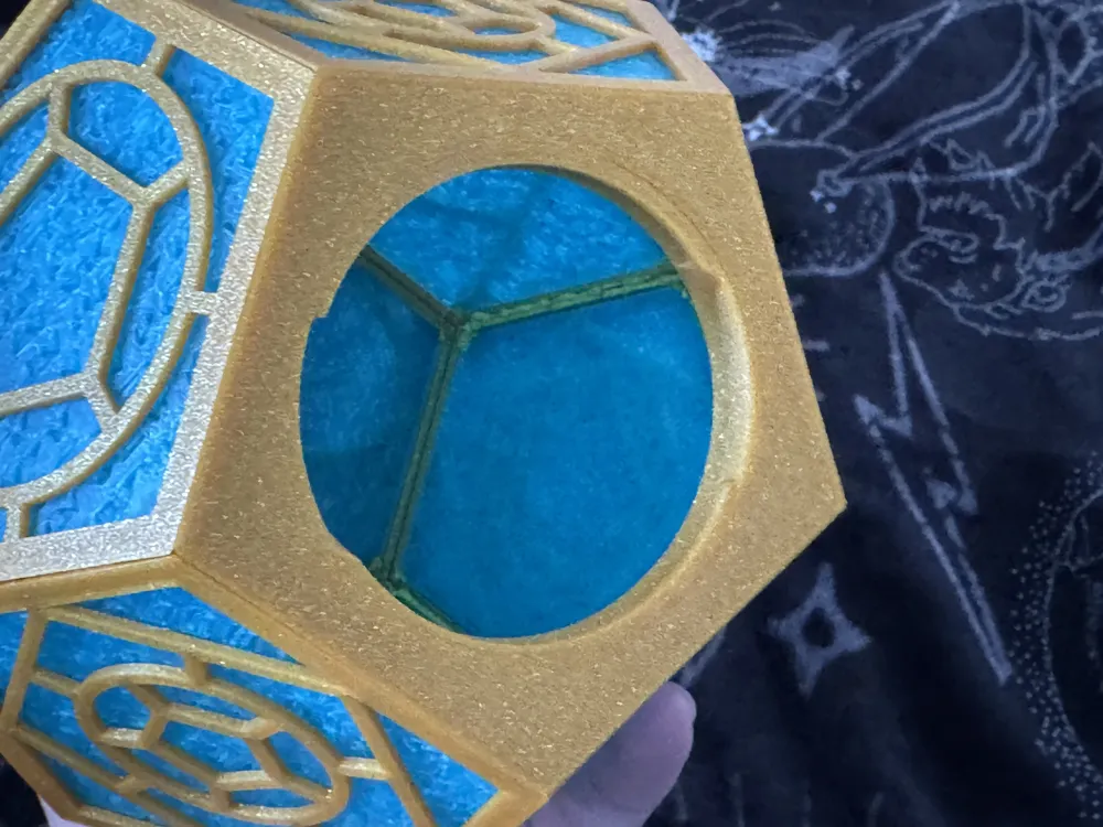 Jedi Holocron Lamp From Star Wars Remixed by Paulies Prints MakerWorld ...