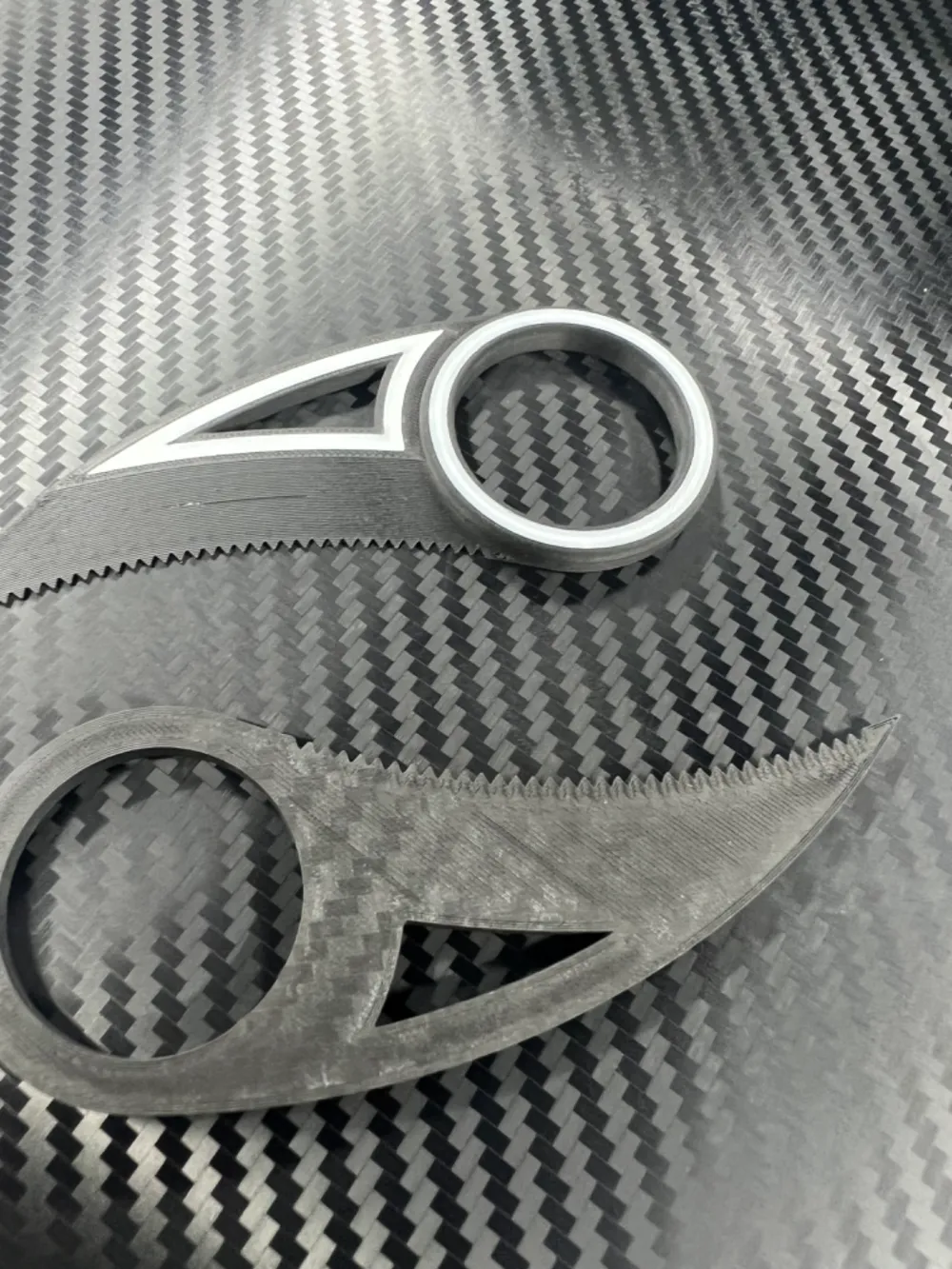 Cardboard opener plastic knife with teeth by 3D Art - MakerWorld