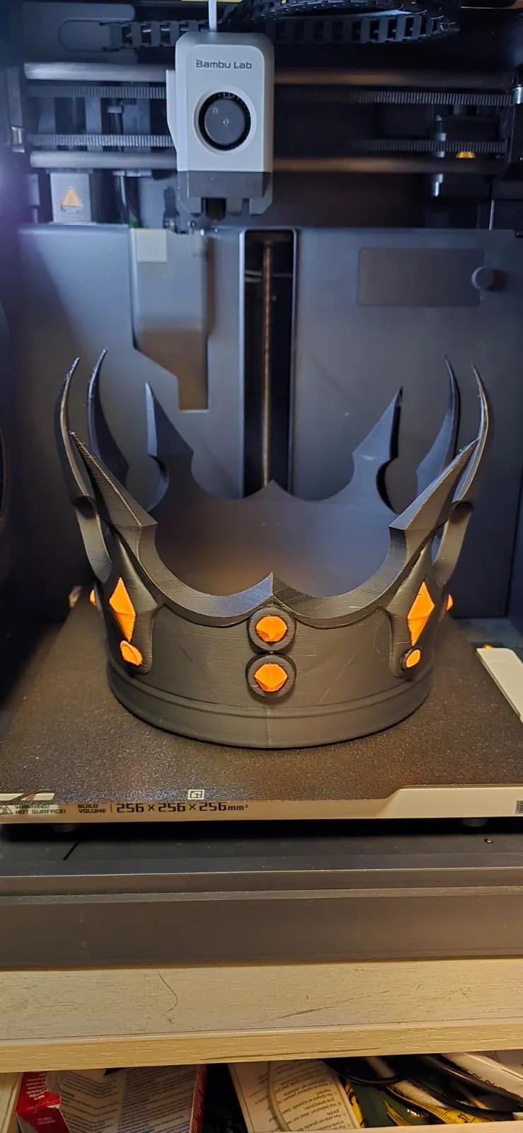 Dark Fantasy Crown – 3D Printable Model by DreamForgeDesigns MakerWorld ...