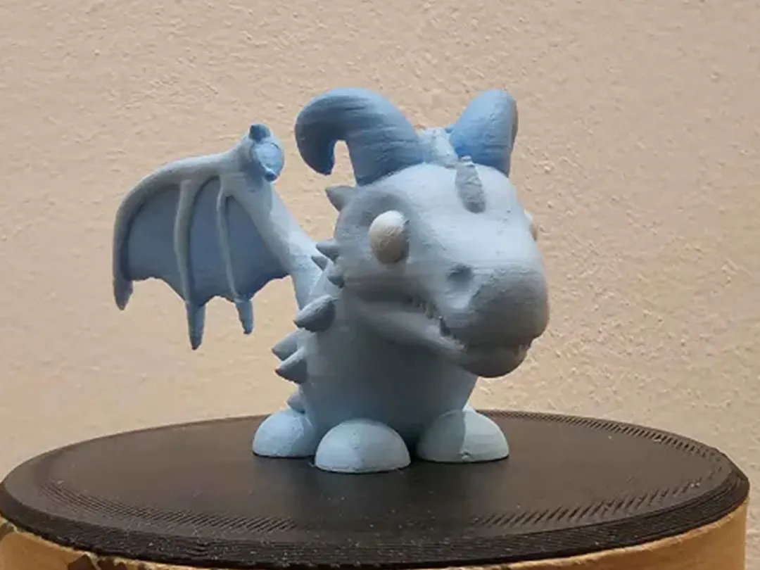 Frost Dragon from Adopt Me Roblox - Free 3D Print Model - MakerWorld