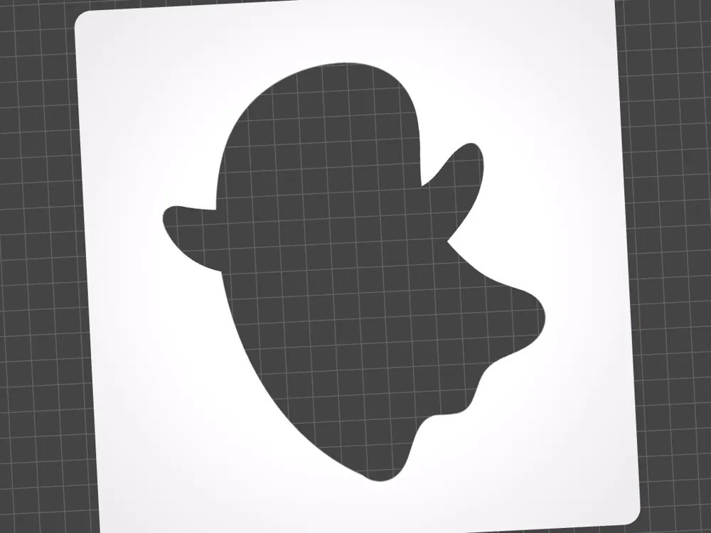 Halloween Ghost Stencil by MKONAPELSKY - MakerWorld