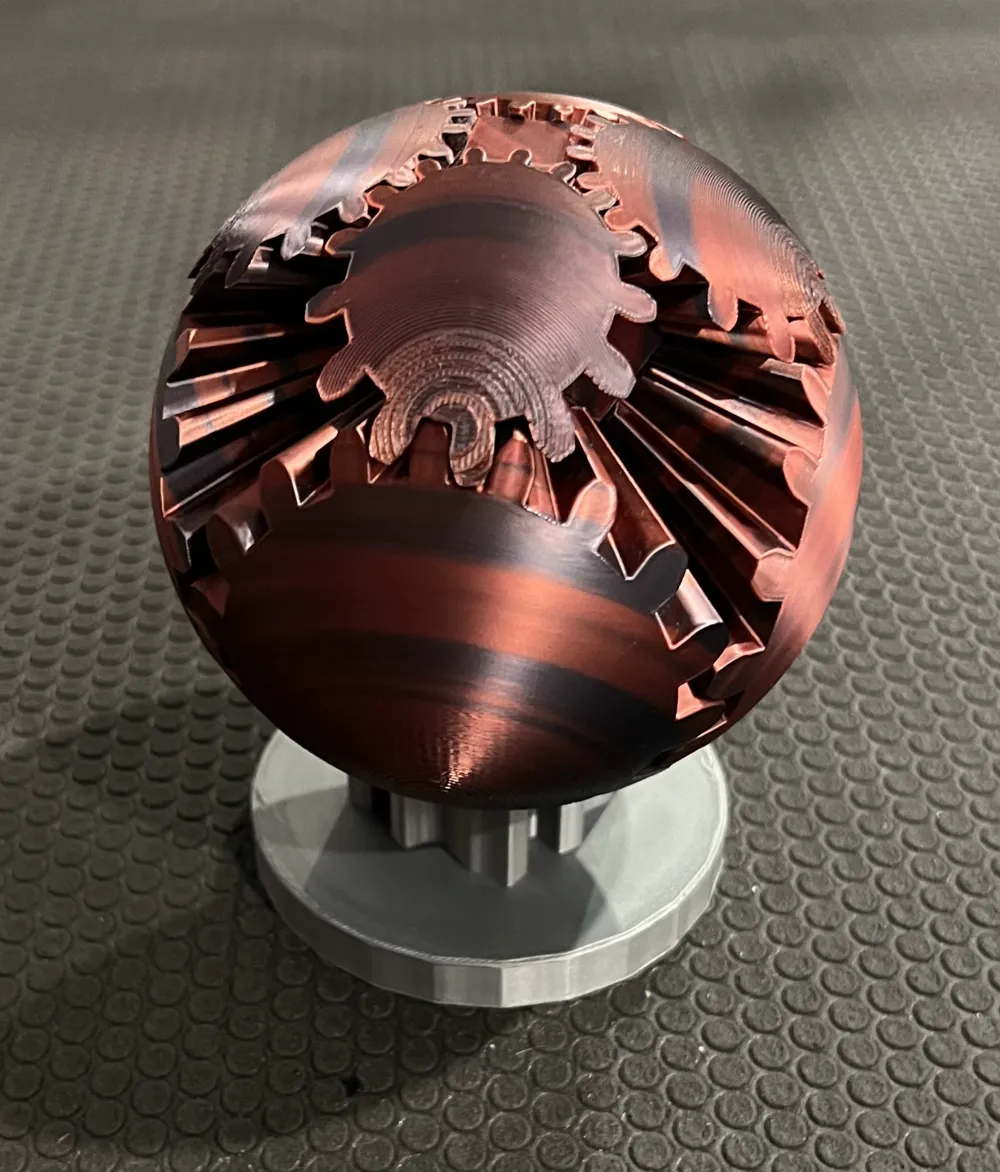 Gear Ball Stand by XStroX - MakerWorld