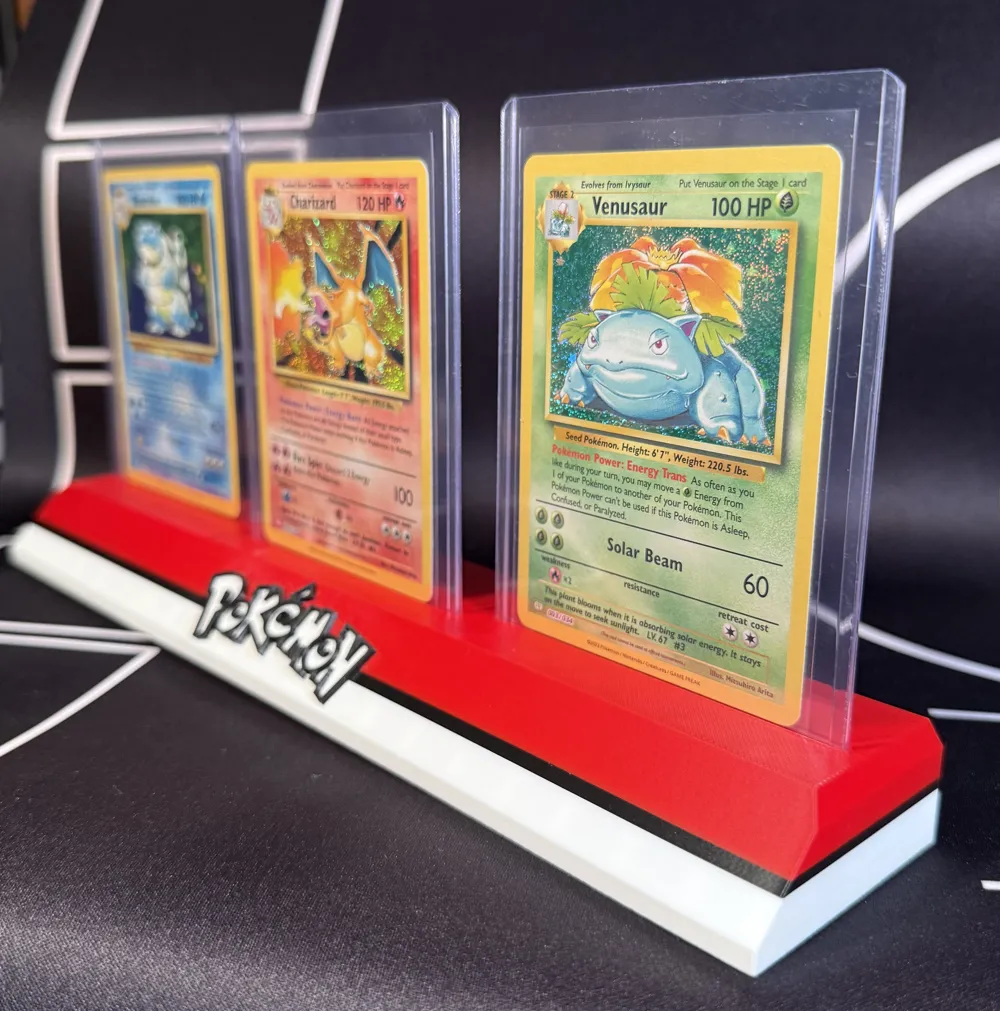 Pokemon Toploader Card Display (Version 1) - Free 3D Print Model ...