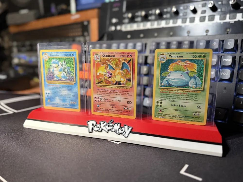 Pokemon Toploader Card Display (Version 1) - Free 3D Print Model ...
