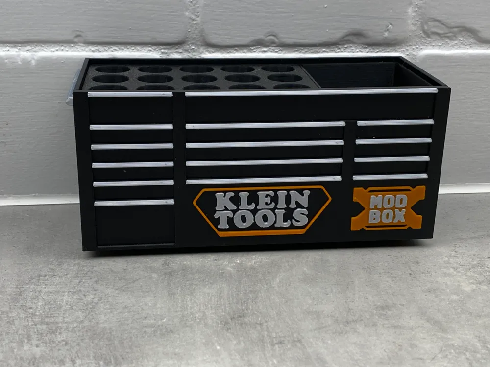 Klein Tools Desk Workbench Toolbox Pen Holder by Mrtk1970 - MakerWorld