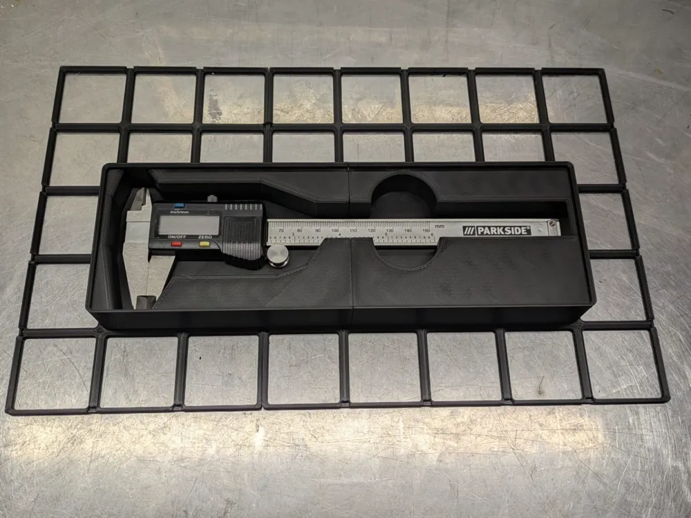 Gridfinity for digital calipers by Captain_Orange - MakerWorld