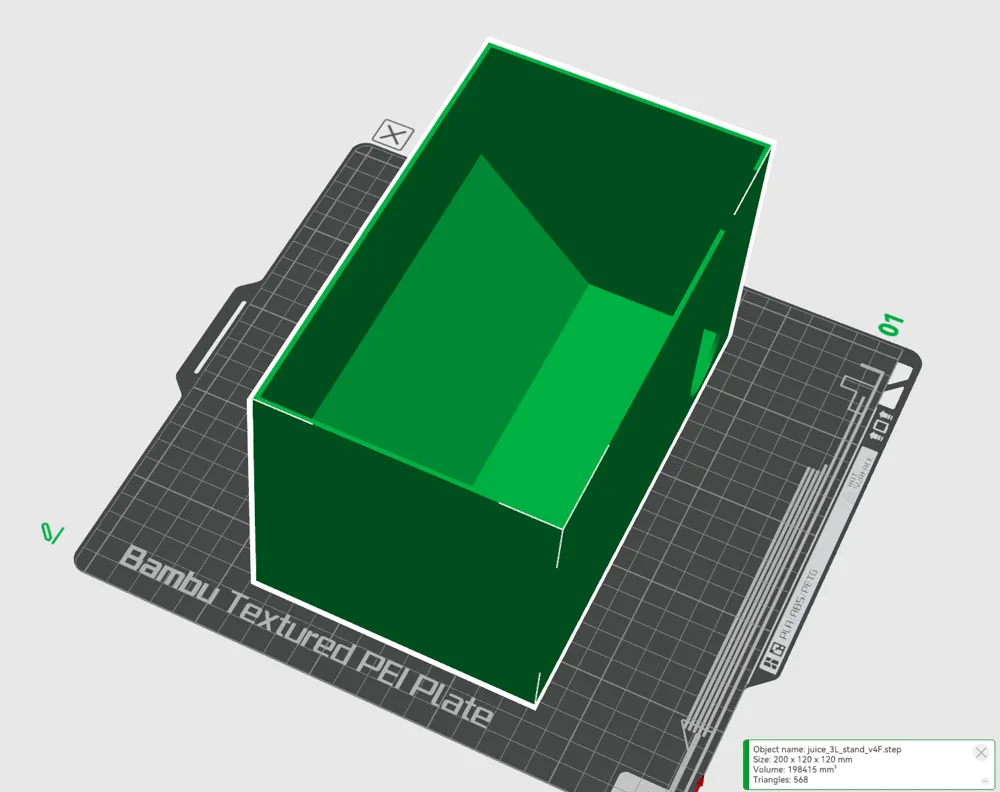 Stand for 3L bag of fruit juice by SeVcO_3D - MakerWorld
