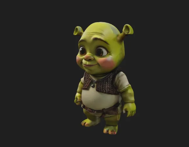 Baby Shrek - Free 3D Print Model - MakerWorld
