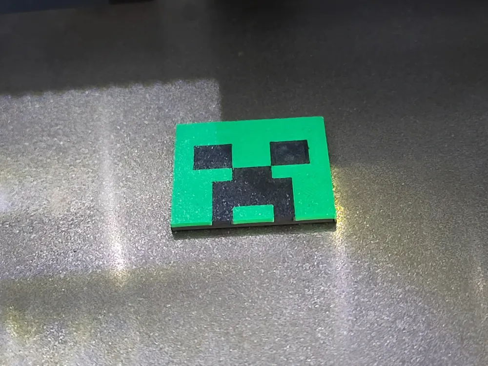 Minecraft Creeper Poker Chip Coin - Kid Reward by Society ROAR 3D ...