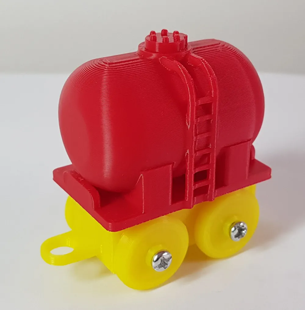 Gas train wagon for Tiny Train from One Maker Show by DIY_3D - MakerWorld