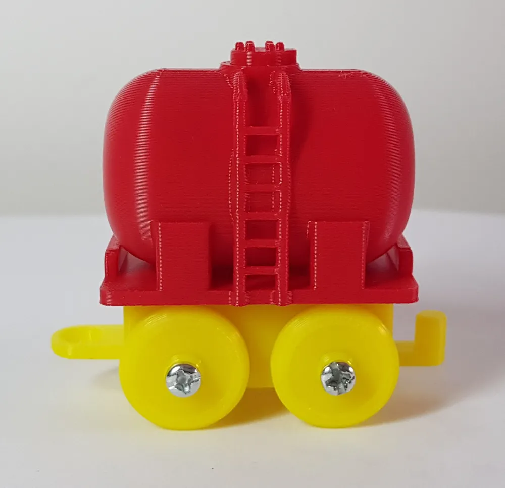 Gas train wagon for Tiny Train from One Maker Show by DIY_3D - MakerWorld