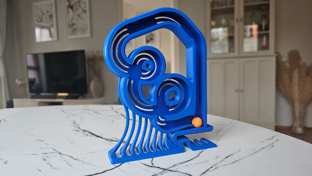 Print in place - Crazy Marble Fidget Toy V2 by Binrux3D - MakerWorld