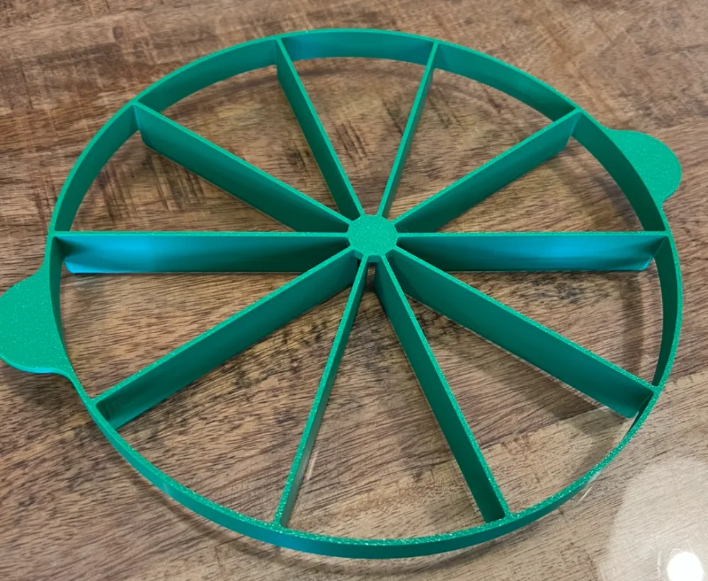 cake marking 10 pieces - Free 3D Print Model - MakerWorld