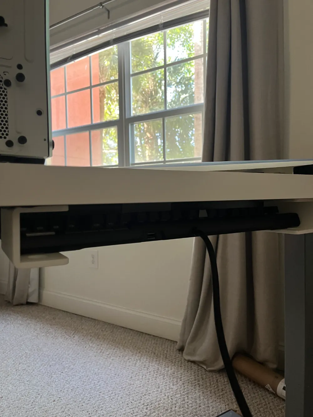 Under Desk Keyboard Mount Bracket by Swamp Innovations - MakerWorld