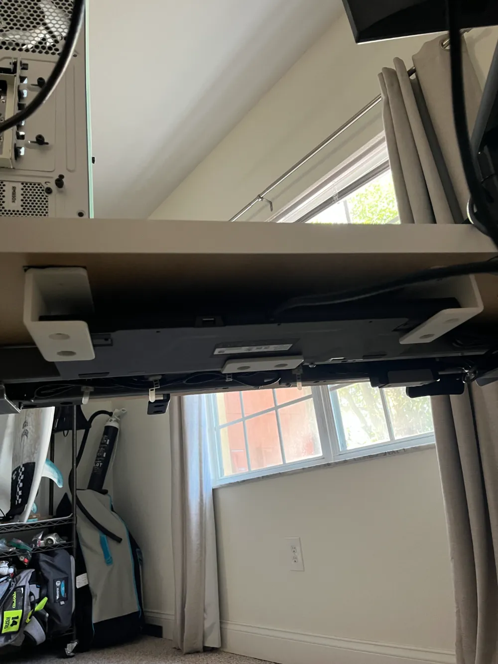 Under Desk Keyboard Mount Bracket by Swamp Innovations - MakerWorld