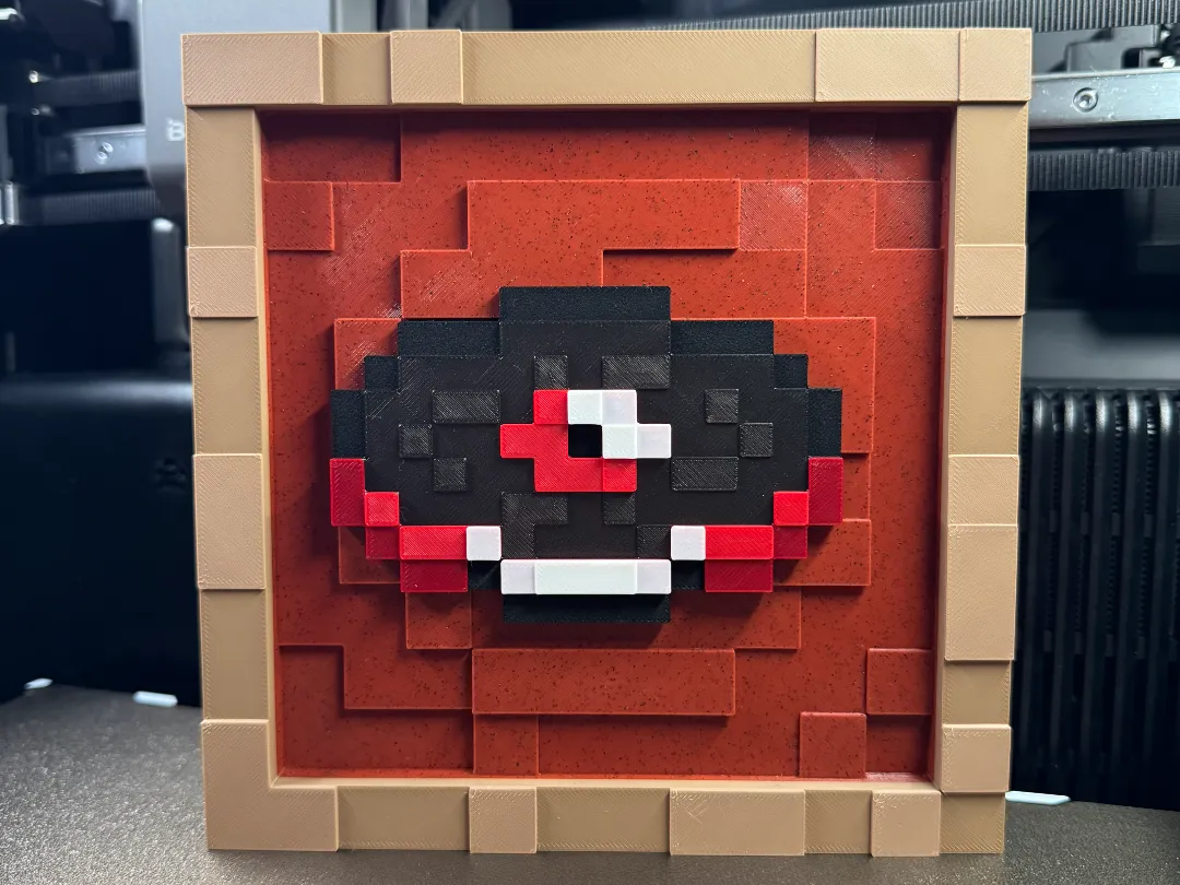 Lava Chicken Music Disc - Minecraft Item Frame - Free 3D Print Model ...