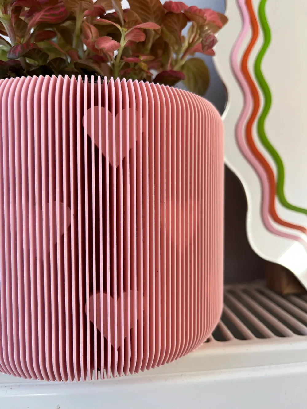 Valentine Hearts plant pot by T3D Objects - MakerWorld