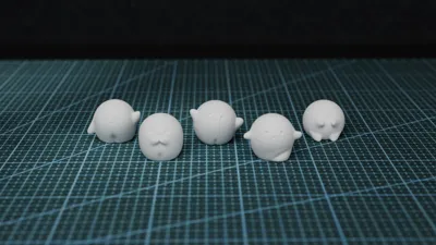 5 cute little guys, easy quick to print, ornament by CatMod3ler ...