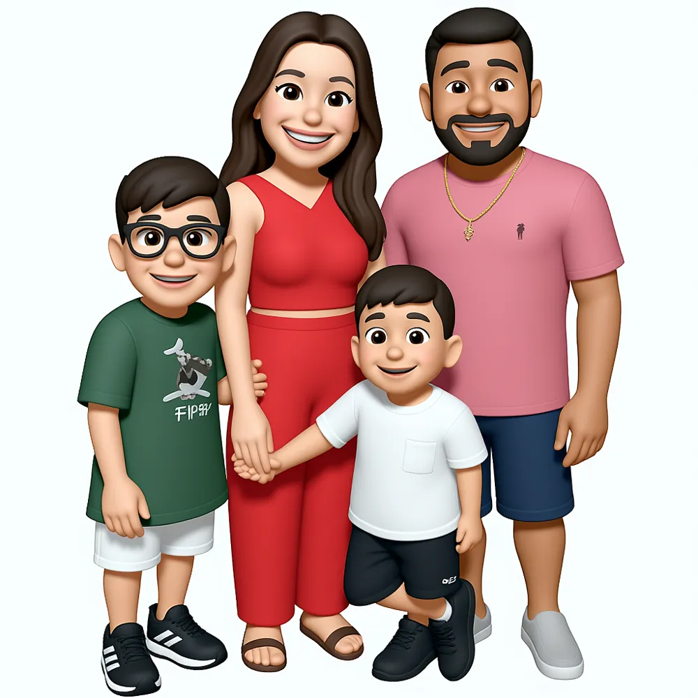 3D Family Figures - Free 3D Print Model - MakerWorld