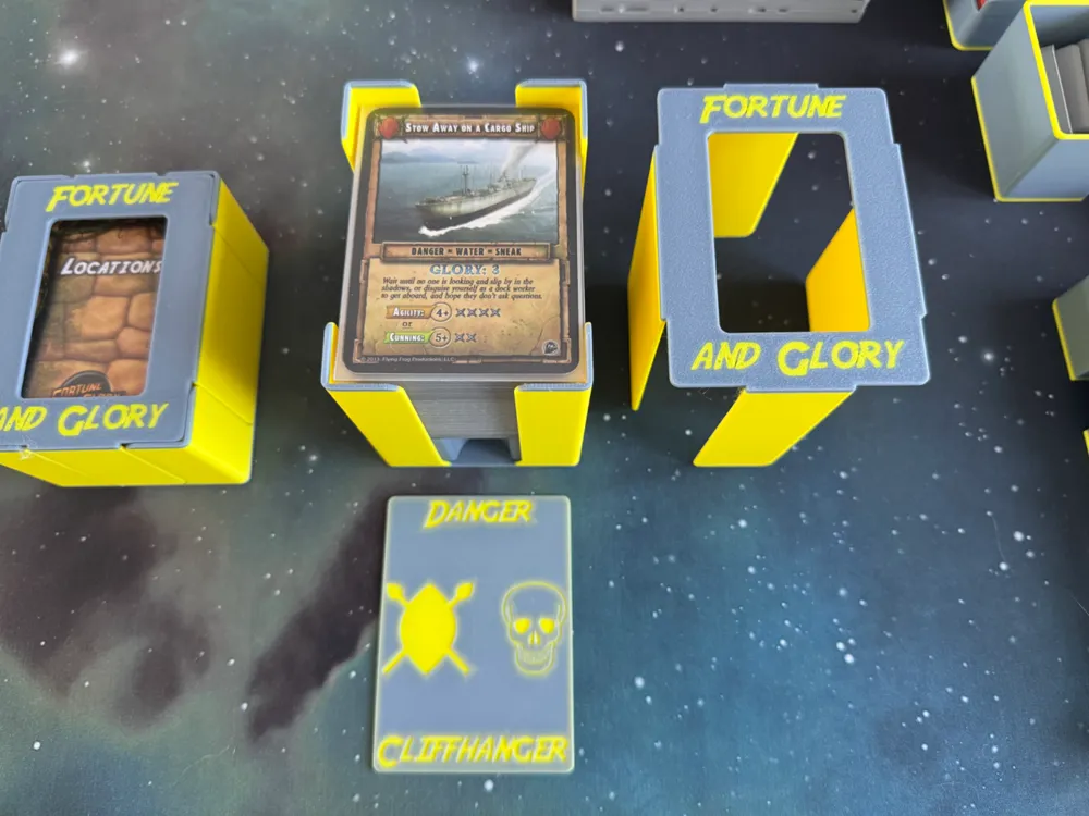 Fortune and Glory: The Cliffhanger Game - Revised by joerg.vosse MakerWorld: Download Free 3D Models