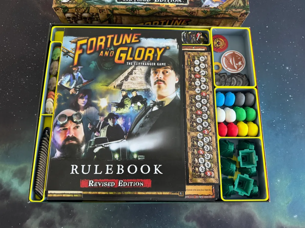 Fortune and Glory: The Cliffhanger Game - Revised by joerg.vosse MakerWorld: Download Free 3D Models